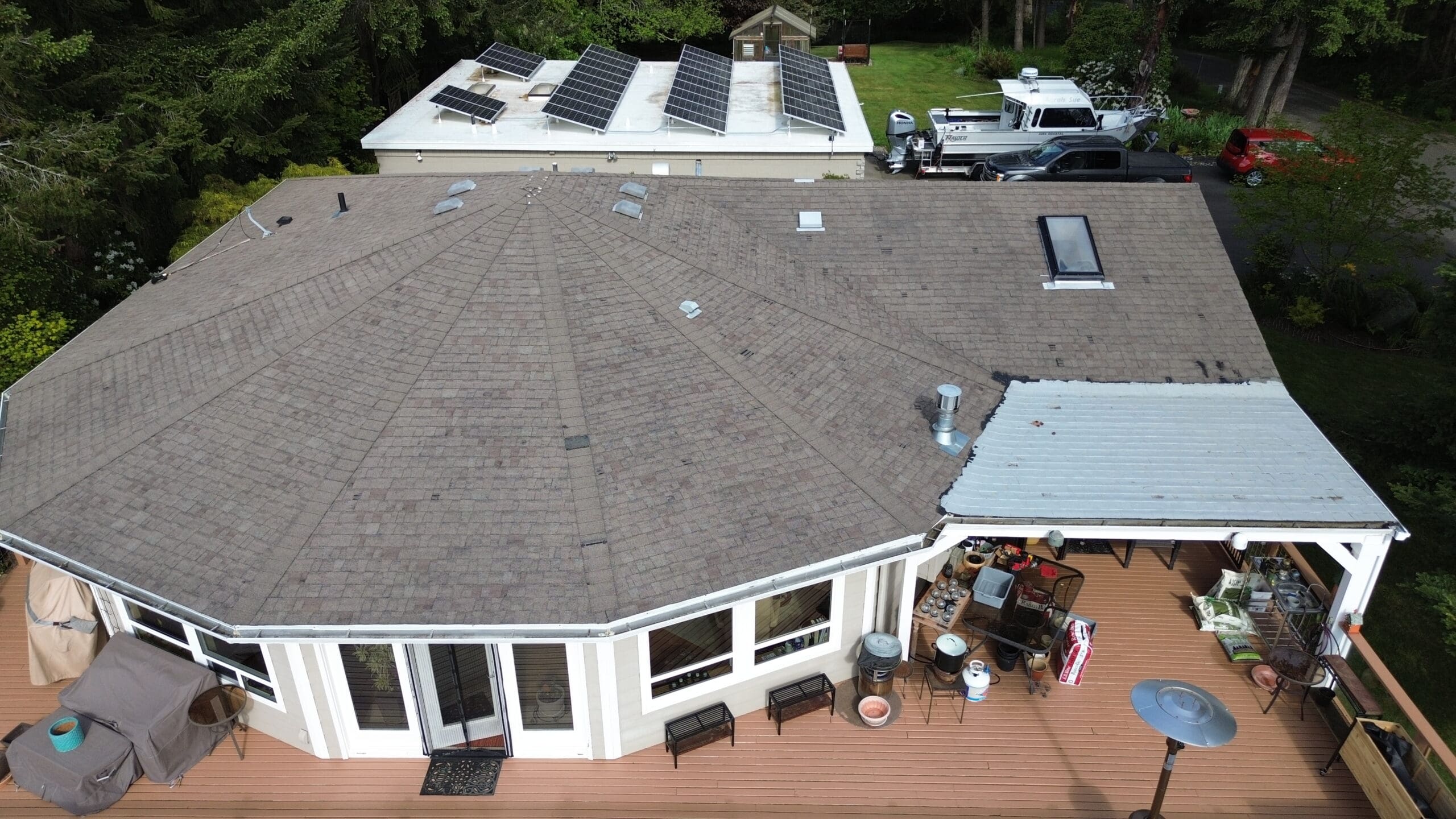 Before and After | Mountaintop Metal Roofing
