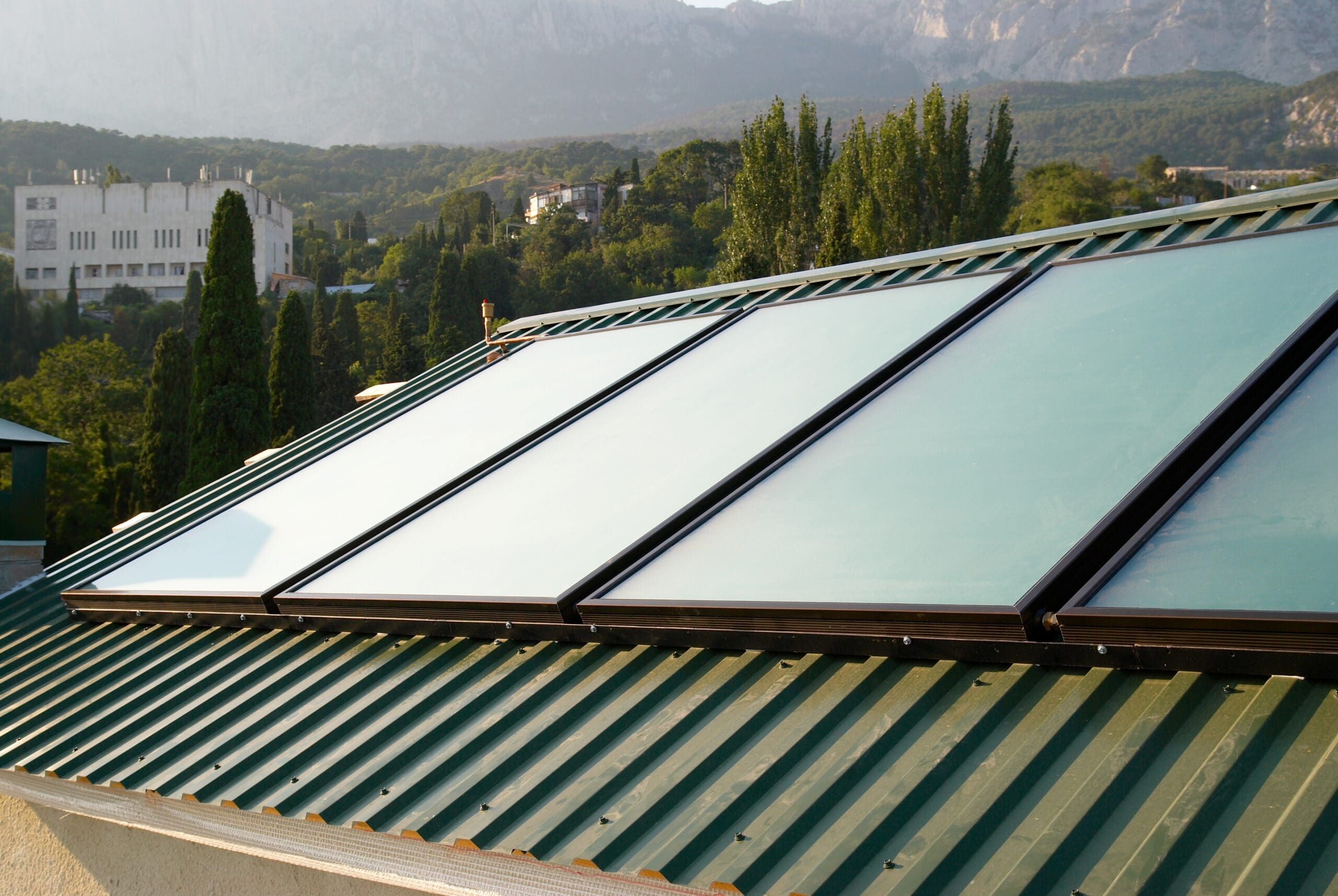 Solar Panels - Seam vs. Metal Shingle | Mountaintop Metal Roofing